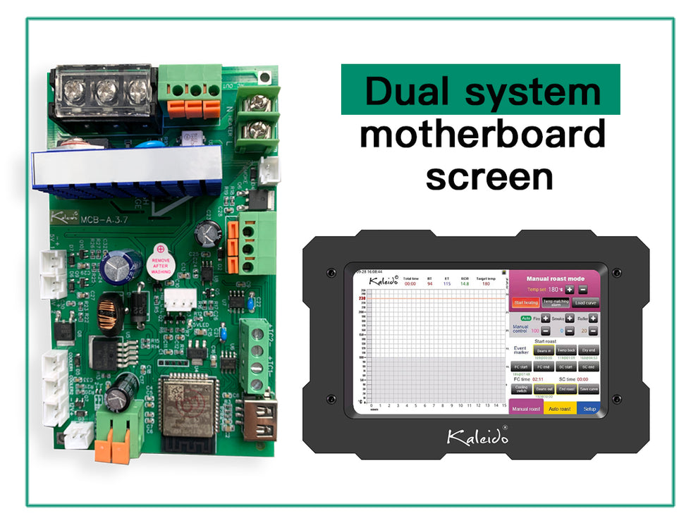 Dual system Main Control Board C and Kaleido screen – Kaleido Sniper